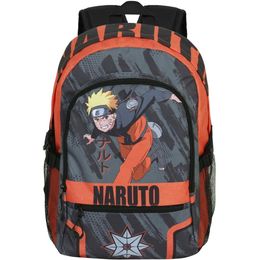 Naruto Backpack 'Shuriken' boy Grey size One Size