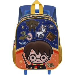 Warner Brothers Warner Bros. Rucksack 'Harry Potter Crest' Jungen Gr&ouml;&szlig;e One Size dunkelblau / braun / gelb / orange