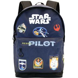Star Wars Rucksack 'Pilot-Fan HS' Jungen Gr&ouml;&szlig;e One Size dunkelblau / dunkelgelb / hummer / wei&szlig;