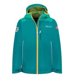 Trollkids Regenjacke "Bergen" in Gr&uuml;n - 59% | Gr&ouml;&szlig;e 92 | Kinder-outdoor-jacken