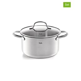 Fissler 2tlg. Set: Edelstahl-Kochtopf "Copenhagen" - &Oslash; 20 cm - 14% | Kochgeschirr