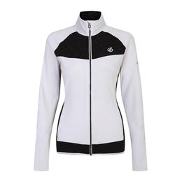 Dare 2b Trainingsjacke "Elation II" in Wei&szlig; - 72% | Gr&ouml;&szlig;e 42 | Damen-outdoorjacken