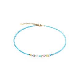 COEUR DE LION Beschicht. Halskette mit Swarovski Kristallen - (L)42 cm - 35% | Schmuck