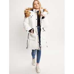 CANADA weather gear Parka in Wei&szlig; - 67% | Gr&ouml;&szlig;e M | Damenjacken