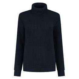 TRAVELIN' Rollkragenpullover "Boda" in Dunkelblau - 61% | Gr&ouml;&szlig;e L | Damen-pullover-cardigans