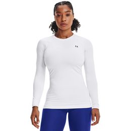 Under Armour Funktionsshirt in Wei&szlig; - 47% | Gr&ouml;&szlig;e L | Damen-outdoor-tops-shirts