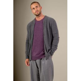 Perfect Cashmere Kaschmir-Cardigan "Polnoon" in Anthrazit - 61% | Gr&ouml;&szlig;e S | Herren-pullover-cardigans