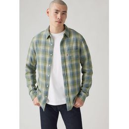 Levi's Levi's Hemd in Gr&uuml;n/ Blau - 65% | Gr&ouml;&szlig;e M | Herren-plussize