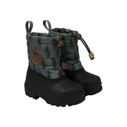Mikk-line Winterboots in Dunkelgr&uuml;n/ Schwarz - 56% | Gr&ouml;&szlig;e 25 | Baby-stiefel-boots