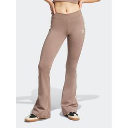 Adidas Schlagleggings in Beige - 34% | Gr&ouml;&szlig;e L | Damenhosen