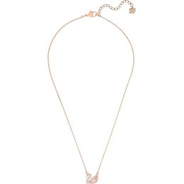 Swarovski Kette 'Swan' Damen Gr&ouml;&szlig;e One Size rosegold / rosa / wei&szlig;