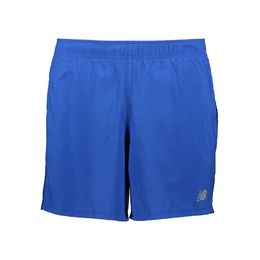 New Balance Laufshorts "Core Run 5" in Blau - 22% | Gr&ouml;&szlig;e L | Herren-outdoorhosen