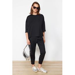 Trendyol 2tlg. Outfit in Schwarz - 51% | Gr&ouml;&szlig;e S | Damen-pullover-cardigans