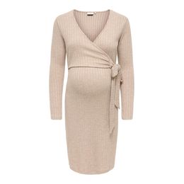 Only Maternity Umstand Strickkleid 'OLMLOLA' Damen Gr&ouml;&szlig;e L beige