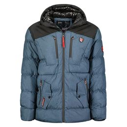 Canadian Peak Winterjacke "Cashblendeak" in Blau/ Schwarz - 69% | Gr&ouml;&szlig;e L | Herren-plussize