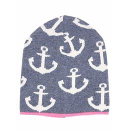 Zwillingsherz Beanie "Anker" in Blau - 17% | Kindermuetzen