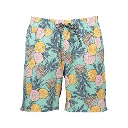 Hurley Badeshorts in T&uuml;rkis/ Bunt - 66% | Gr&ouml;&szlig;e M | Herren-bademode-sport