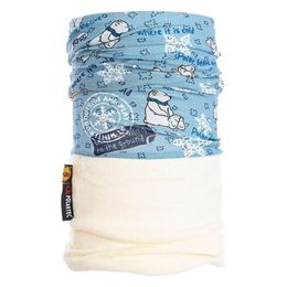 Buff Loop-Schal in Hellblau/ Wei&szlig; - (L)60 x (B)21 cm - 11% | Kinderschals