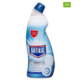 ANTIKAL 8er-Set: WC-Reiniger "Antikalk WC und Urinstein Klassisch" - 750ml - 42% | Putzutensilien