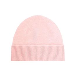 Zwillingsherz Kaschmir-M&uuml;tze in Rosa - 25% | Damen-muetzen-caps