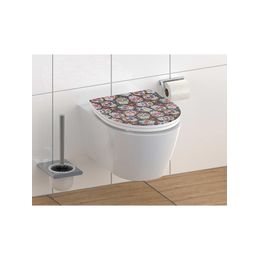 Sch&uuml;tte Sch&uuml;tte WC-Sitz mit Absenkautomatik "Crazy skull" in Bunt - 38% | Badezimmer-accessoires