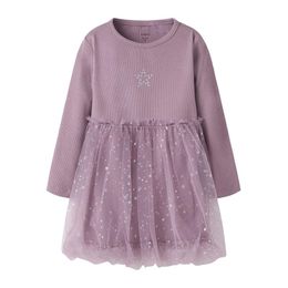 name it Kleid "Arana" in Lila - 36% | Gr&ouml;&szlig;e 104 | Kinderkleider