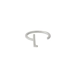 Design Letters Silber-Ring "L" - 18% | Herren-schmuck