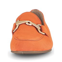 Gabor Leder-Mokassins in Orange - 71% | Gr&ouml;&szlig;e 37,5 | Damen-schuhe-halbschuhe