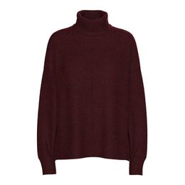 Pieces Rollkragenpullover in Bordeaux - 45% | Gr&ouml;&szlig;e S | Damen-pullover-cardigans