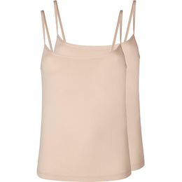 Skiny 2er-Set: Hemdchen in Nude - 12% | Gr&ouml;&szlig;e 44 | Damen-loungewear