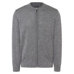 Maerz Muenchen Wollcardigan in Grau - 63% | Gr&ouml;&szlig;e 56 | Herren-pullover-cardigans