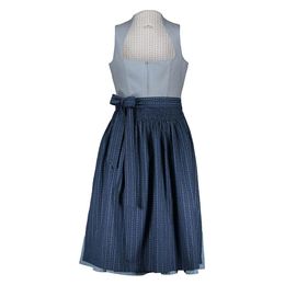 Almsach Dirndl in Dunkelblau/ Blau - 52% | Gr&ouml;&szlig;e 44 | Damen-dirndl