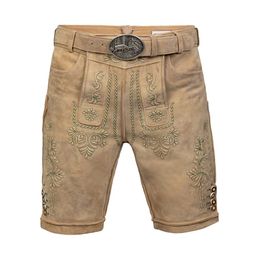 Edelnice Lederhose "Adam" in Beige - 45% | Gr&ouml;&szlig;e 54 | Herren-trachten-lederhosen