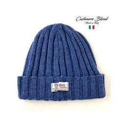 MILANO AMOUR M&uuml;tze mit Kaschmiranteil in Blau - 52% | Damen-muetzen-caps