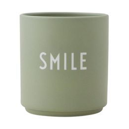 Design Letters Becher "Smile" in Grau - 250 ml - 10% | Gedeckter-tisch