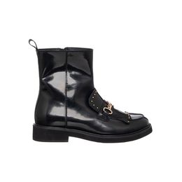 Patrizia Pepe Leder-Boots in Schwarz - 57% | Gr&ouml;&szlig;e 35 | Damen-stiefel