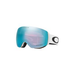 Oakley Ski-/ Snowboardbrille "Flight Deck" in Wei&szlig;/ Blau - 24% | Gr&ouml;&szlig;e M | Damen-outdoor-ausruestung