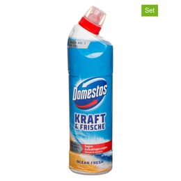 Domestos 4er-Set: WC-Reiniger-Gel "Ocean Fresh", je 750 ml - 33% | Putzutensilien