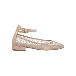Patrizia Pepe Leder-Ballerinas in Beige - 57% | Gr&ouml;&szlig;e 38 | Damen-ballerinas