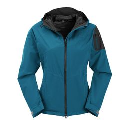 Maul Sport Regenjacke "Hochfeiler" in Petrol - 54% | Gr&ouml;&szlig;e 42 | Damen-outdoorjacken