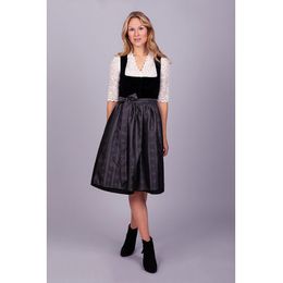 Edelnice Dirndl "Evi" in Schwarz - 34% | Gr&ouml;&szlig;e 38 | Damen-dirndl