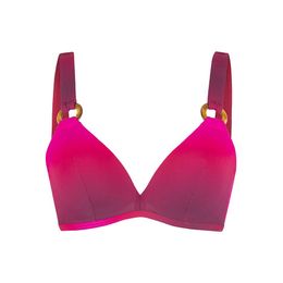 LINGA DORE Bikini-Oberteil in Fuchsia - 74% | Gr&ouml;&szlig;e 36A-Cup | Damen-bademode