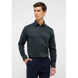 Eterna Hemd - Modern fit - in Dunkelgr&uuml;n - 51% | Gr&ouml;&szlig;e 42 | Herren-plussize