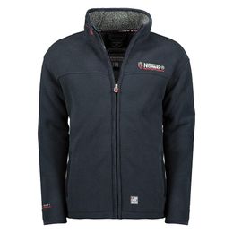 Geographical Norway Fleecejacke in Dunkelblau - 72% | Gr&ouml;&szlig;e XXL | Herren-pullover-sport