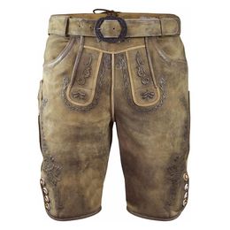Edelnice Lederhose "Erwin" in Braun - 45% | Gr&ouml;&szlig;e 54 | Herren-trachten-lederhosen