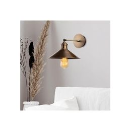 Opviq Wandleuchte "Sivani" in Kupfer - (B)24 x (H)25 cm - 69% | Wandleuchten