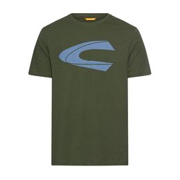 Camel Active Shirt in Dunkelgr&uuml;n/ Hellblau - 39% | Gr&ouml;&szlig;e XL | Herren-plussize
