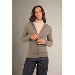 Perfect Cashmere Kaschmir-Cardigan "Emma" in Taupe - 59% | Gr&ouml;&szlig;e S | Damen-pullover-cardigans