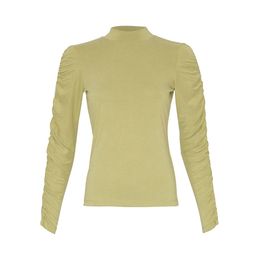 MOSS COPENHAGEN Longsleeve "Moselle" in Gr&uuml;n - 47% | Gr&ouml;&szlig;e S | Damen-tops