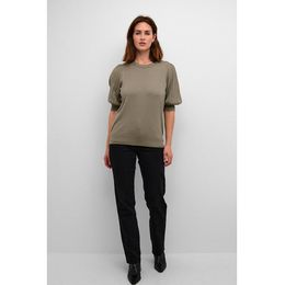 Kaffe Pullover in Khaki - 48% | Gr&ouml;&szlig;e S | Damen-pullover-cardigans